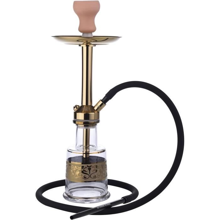 CHAMP AL MALIK - Chicha Kit Complet Shisha avec Tuyau Silicone Foyer en ...