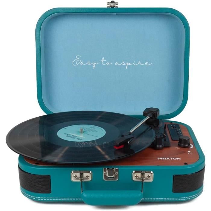 PRIXTON VC600 - Platine Vinyle Tourne-Disque Vintage, Lecteur de ...