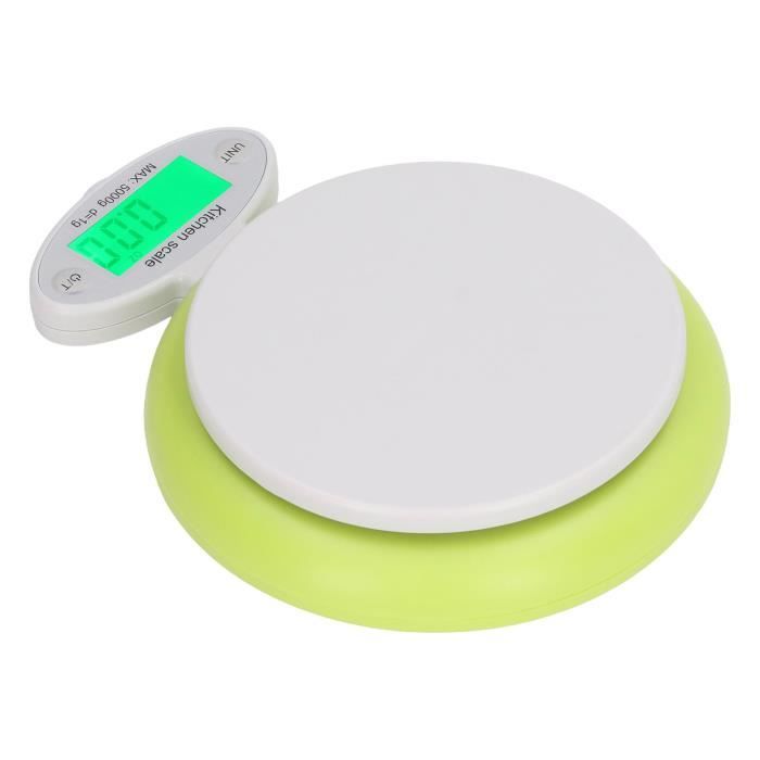 Balance de cuisine numérique - TBEST - Modèle classique - 5000 g ...