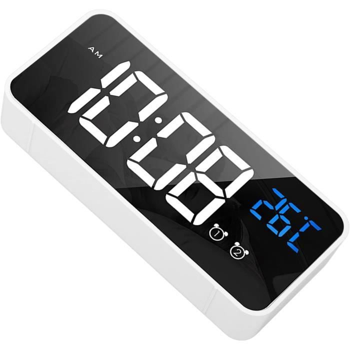 Réveil Musical À Led, Fonction De Mémoire De Réveil De Chevet Numérique ...