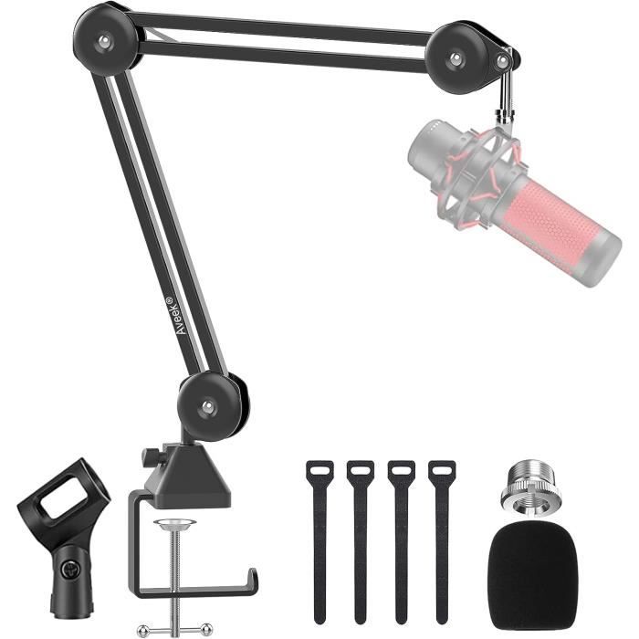Bras Micro, Bras Support De Suspension Microphone Micro Forme Ciseaux ...