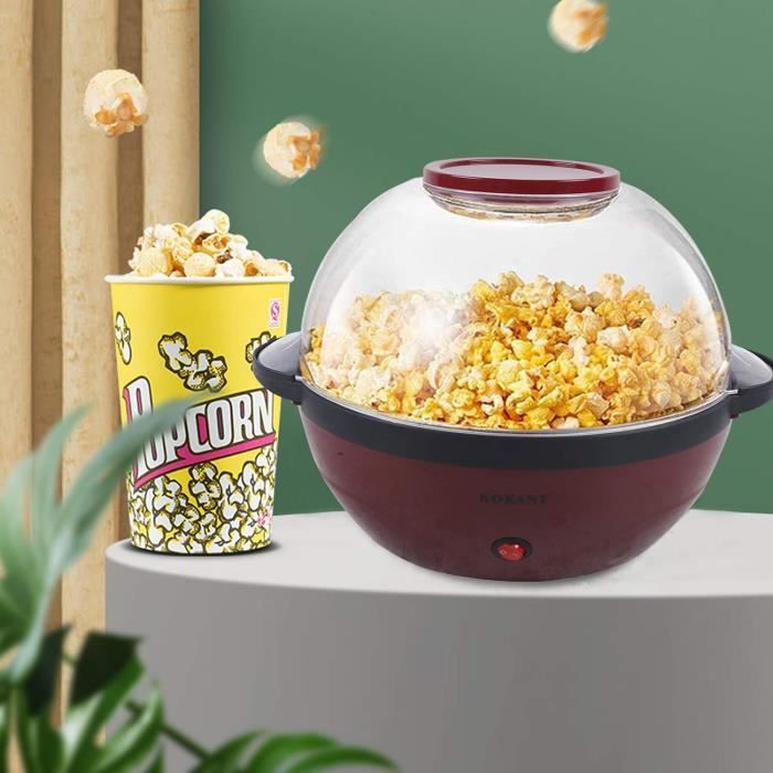 Machine À Pop-Corn Professionnelle Pour La Maison, 5 Litres 850 W ...
