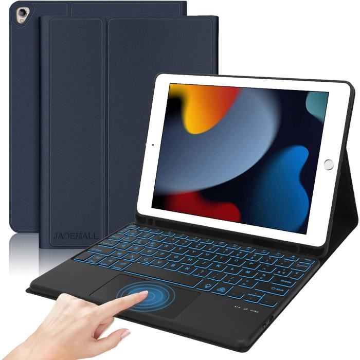 Étui Clavier Avec Touchpad Pour Ipad 10 2 Ipad 9eme 8eme 7eme