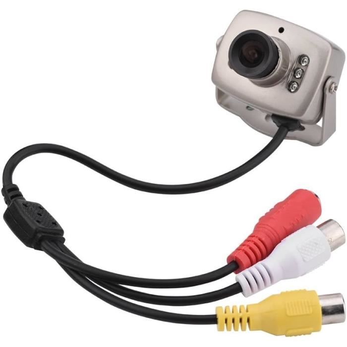 Caméra Cctv Filaire, Mini Caméra De Sécurité 3,6 Mm, Haute Sensibilité ...