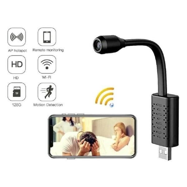 Telecamera Mini Spia Wifi Micro Camera Ip Nascosta Spy Cam Hd 1080/720p ...