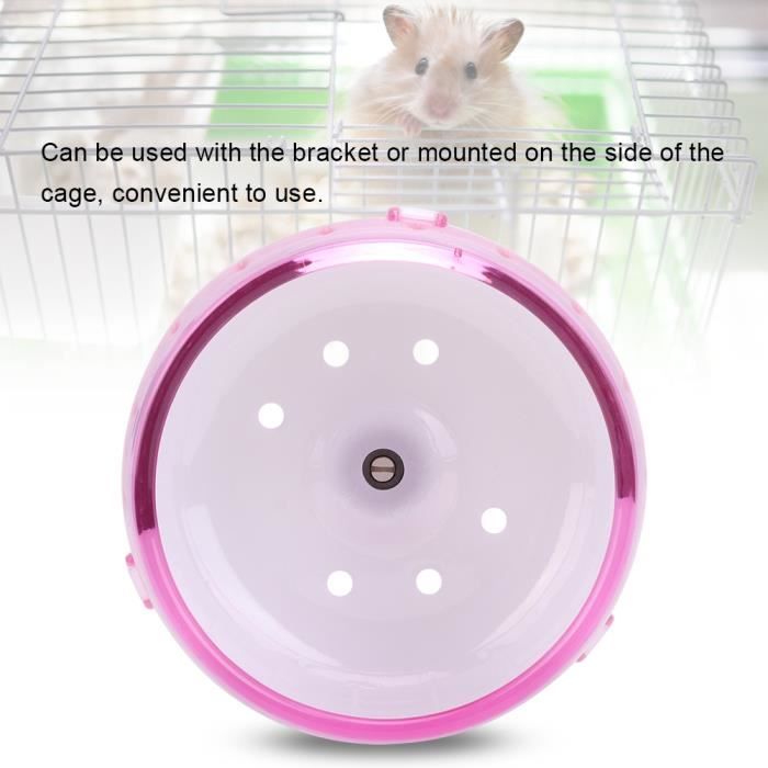 VGEBY Roue de hamster Jouet En Plastique Super Silent Roller Exercise ...