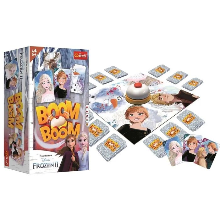 Jeu Boom Boom - Trefl - Frozen 2 - Familial - 6 ans et plus - 2 à 4 ...