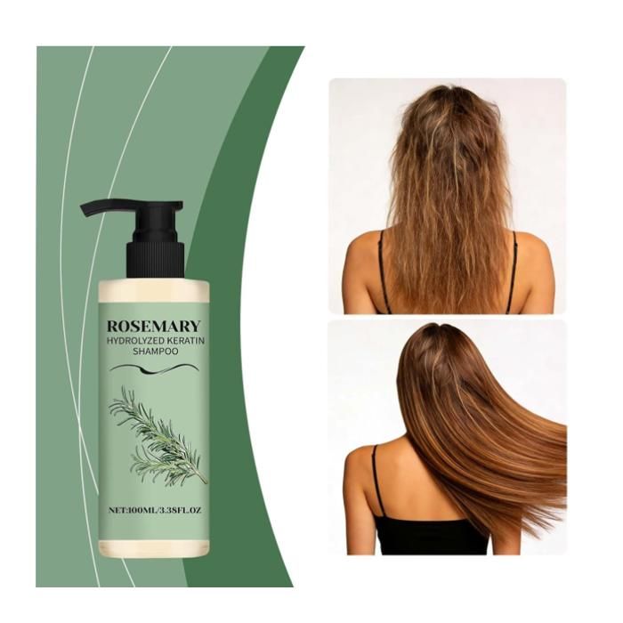 Rosemary Hydrolyzed Keratin Shampoo, Rosemary Hair Shampoo, shampoing ...