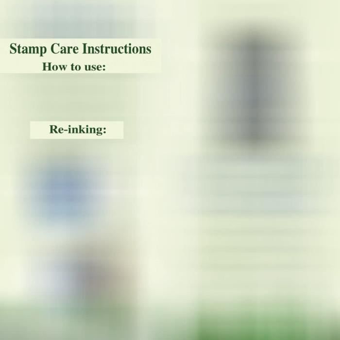 Payé en espèces Tampon Encreurs Auto-encreur Bureau Self Cachet Stamp ...