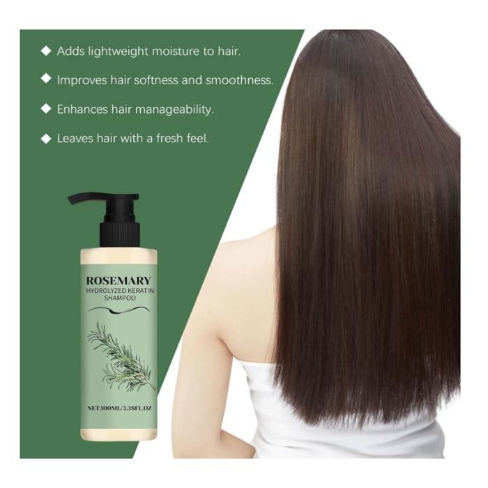Rosemary Hydrolyzed Keratin Shampoo, Rosemary Hair Shampoo, shampoing ...
