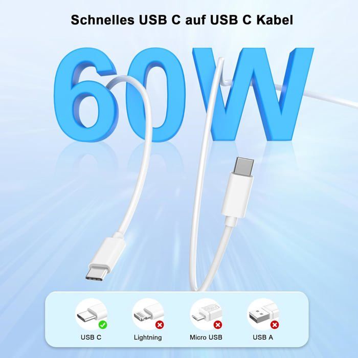 Iphone 17 16 Chargeur, 4-Pack [Apple Mfi Certifié ] 20W Usb C Chargeur ...