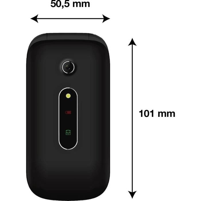 Téléphone Mobile - LOGICOM - Fleep XL - Noir - Cdiscount Téléphonie