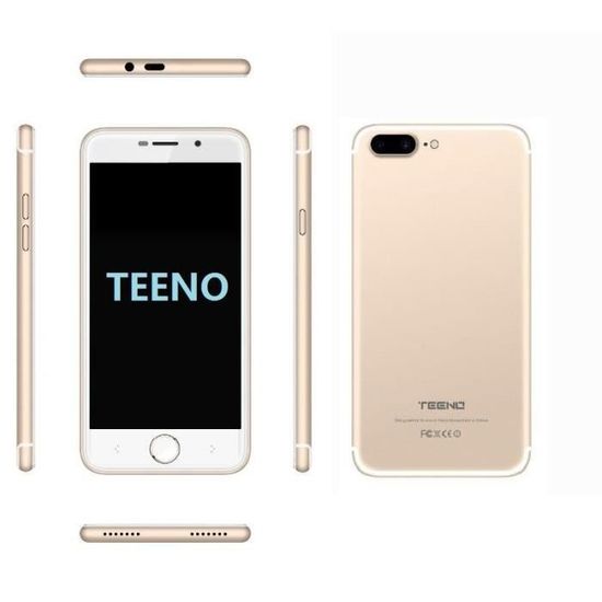 TEENO Smartphone 4G Plus Or Android - Cdiscount Téléphonie