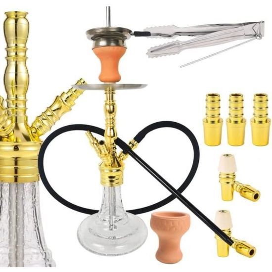 Chicha 53cm Narguilé kit Complet En Aluminium Ensemble Avec Hookah ...