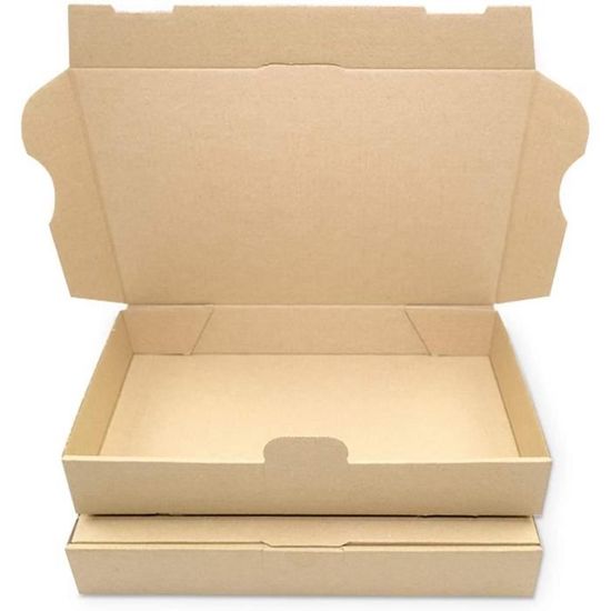 200 Cartons Cartons d'Expédition pliants Boîte pliable Carton ibrief ...