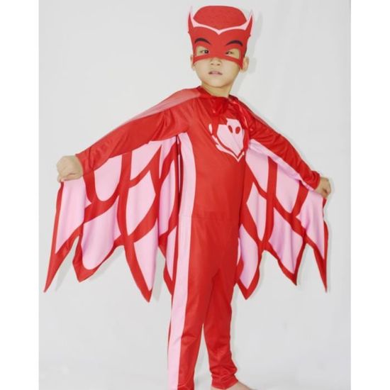 Déguisement Pyjamasques Yoyo - FINDPITAYA - Rouge - Fille - Enfant ...