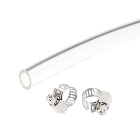 Tuyau PVC Transparent Tubes Vinyle 6mm ID 9mm OD 2m Plastique Tuyau ...