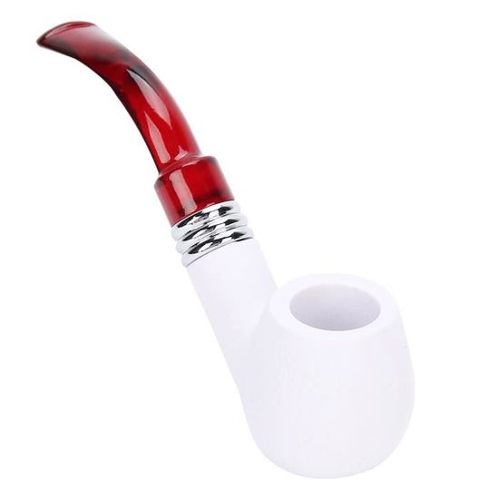 Tbest Pipe à fumer Tube de fumée de résine de tuyau de fumée de type ...