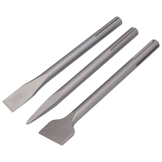 Kit de burins - ZJCHAO - SDS PLUS - Acier au carbone - Compatible avec ...
