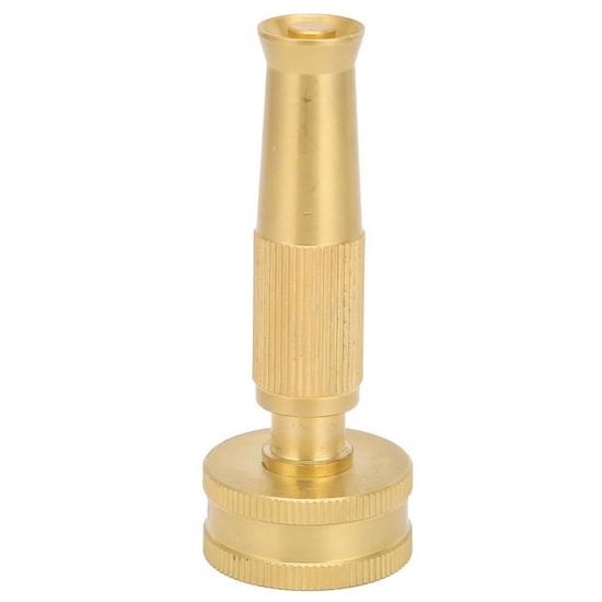 Buse de Tuyau d'Eau en Laiton Filetage Femelle G3/4 Buse de Pulvérisateur d'Irrigation Jardin ...