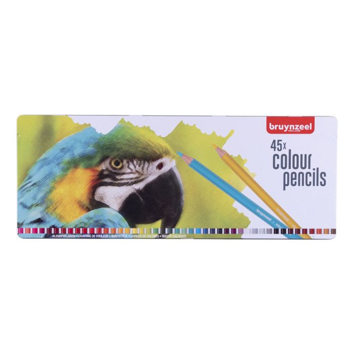 Boîte de 45 crayons de couleur Bruynzeel Perroquet - Cdiscount Beaux ...