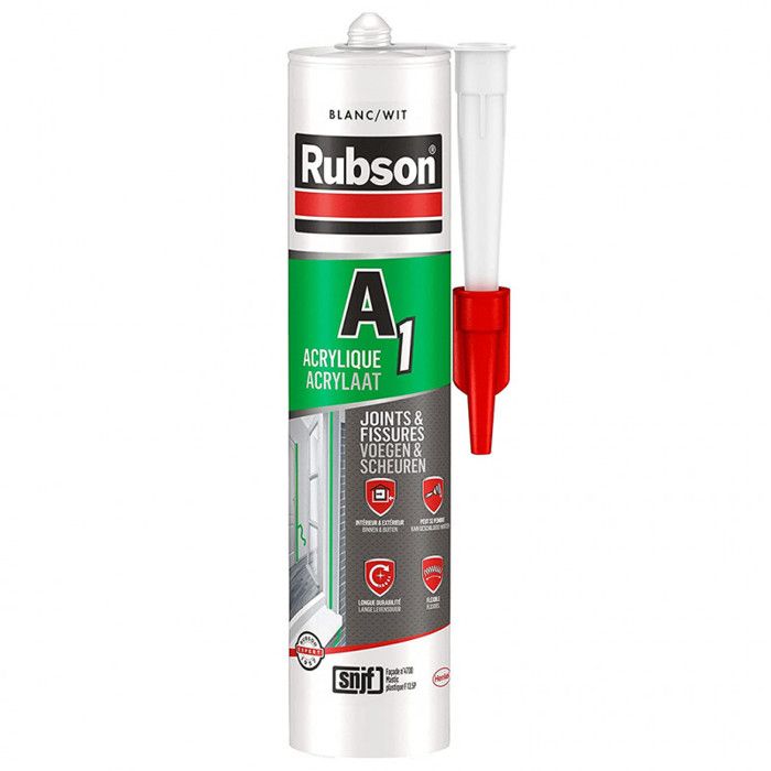 Mastic de calfeutrement - Rubson - A1 acrylique - Couleur: Ton pierre ...