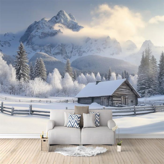 Papier Peint Panoramique 300x210 cm Format personnalisé, 3D Geant Mural ...