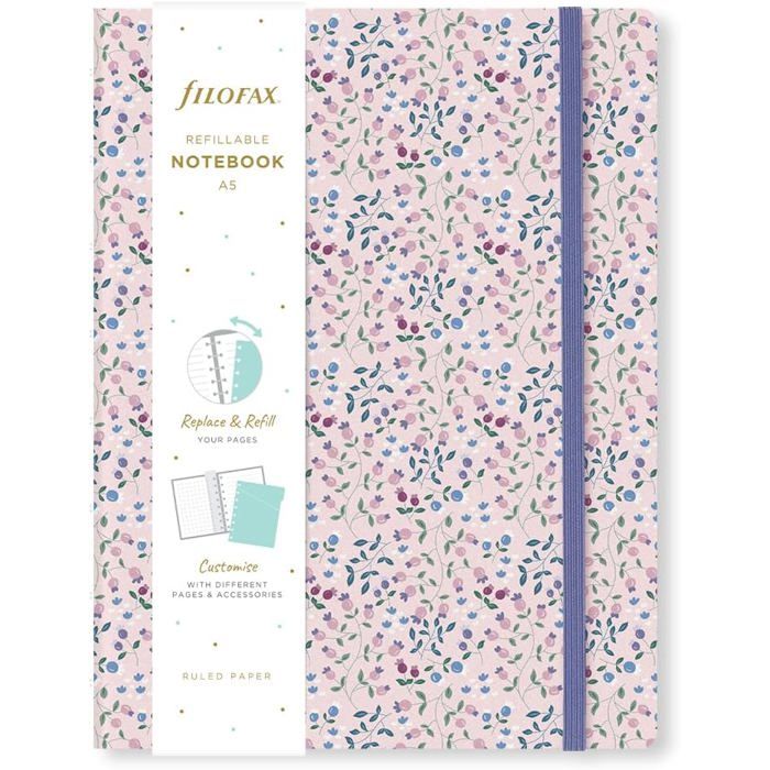 Filofax Meadow Carnet rechargeable Rose Format A5274 - Cdiscount Beaux ...