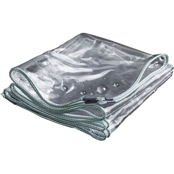 BâChe Transparente,BâChe Durable Bache Plastique Transparente avec ...