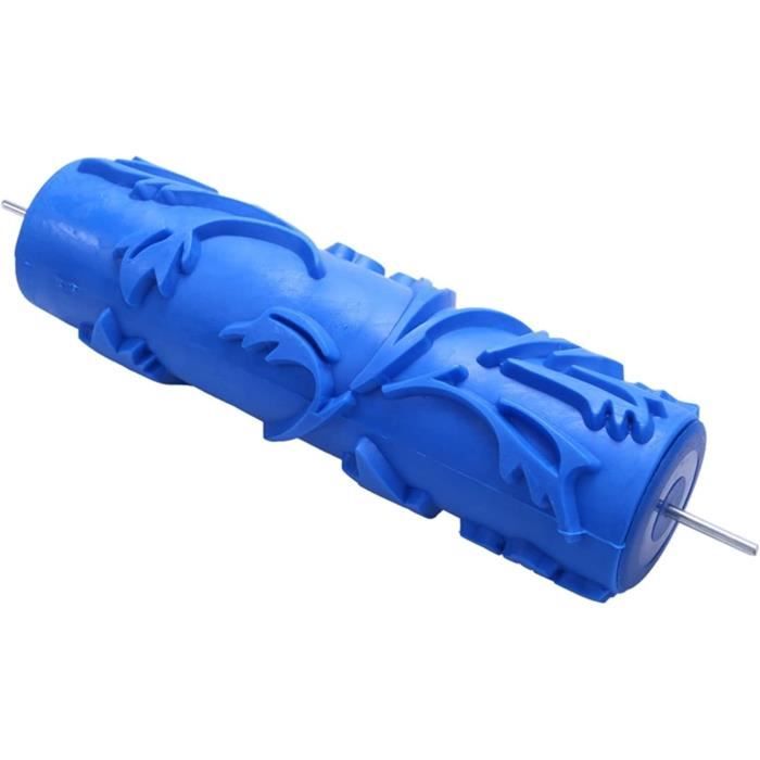 Luoqun Store Rouleau de Peinture décoratif de Mur en Caoutchouc 3D de 7 ...