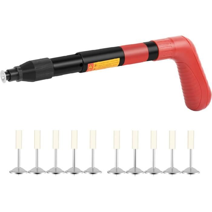Rivet Gun Pistolet À Clous Pistolet À Rivet Avec 10Pcs Nails 4 Vitesses ...