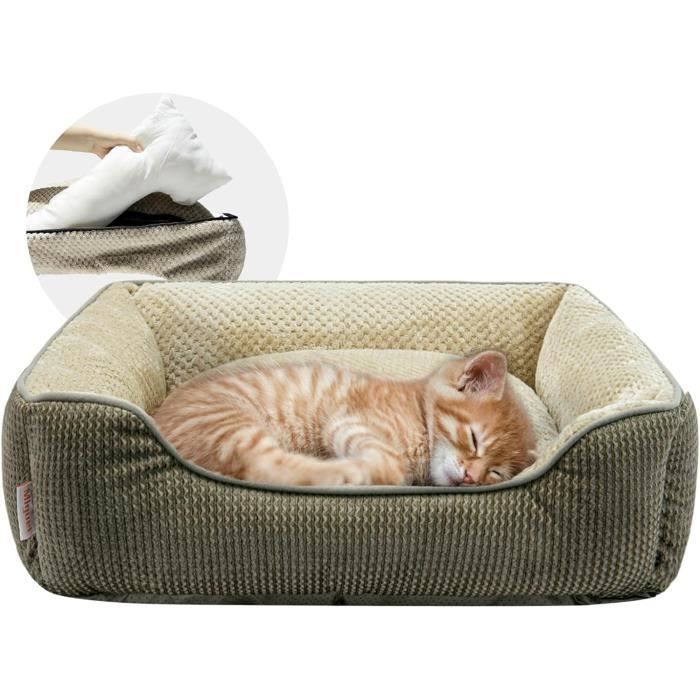 Lit Pour Petit Chien Avec Housse Amovible Lavable, Lit Pour Chat D ...