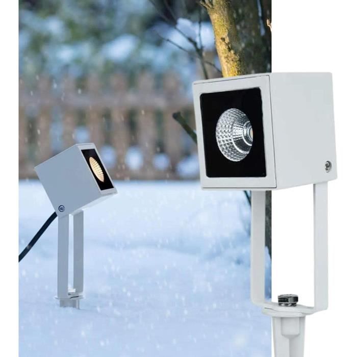 Eclairage de jardin Projecteur extérieur LED parfait avec piquet de ...