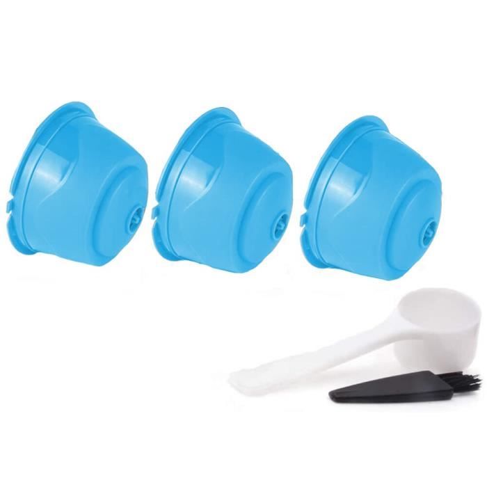(Bleu)Capsules de café réutilisables pour nescafé Dolce Gusto, dosettes ...