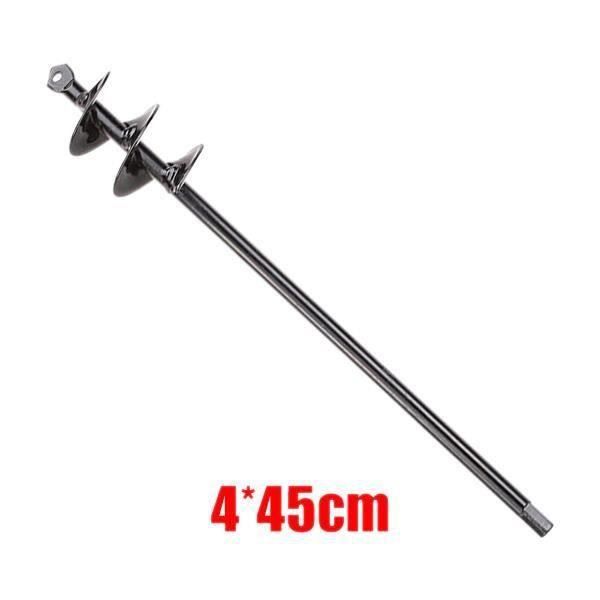 Foreuse-tarière,Tarière de jardin en spirale, foret à fleurs, creuser ...