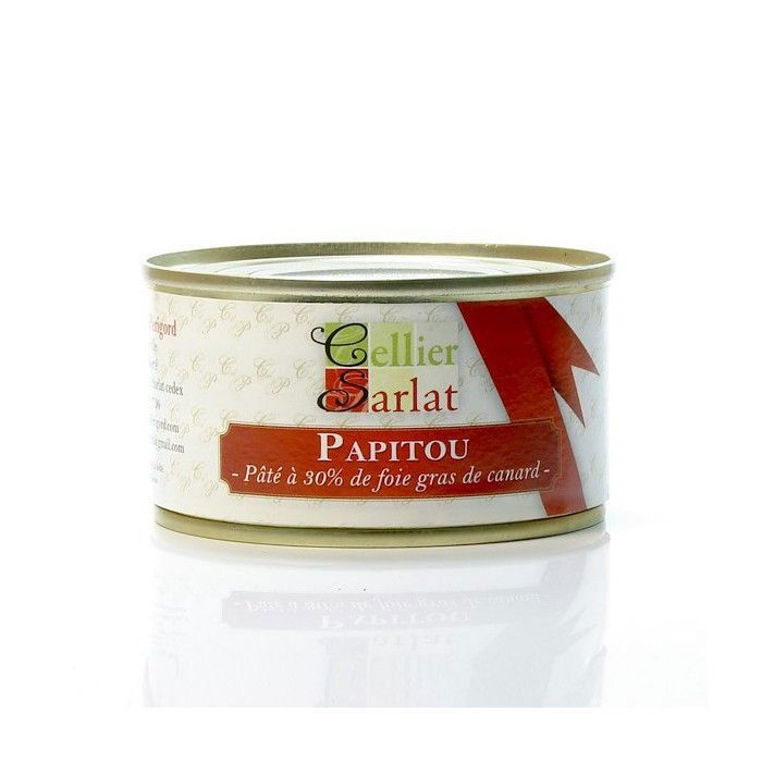 Papitou Pâté à 30% de Foie Gras de Canard 130g - Cdiscount Au quotidien