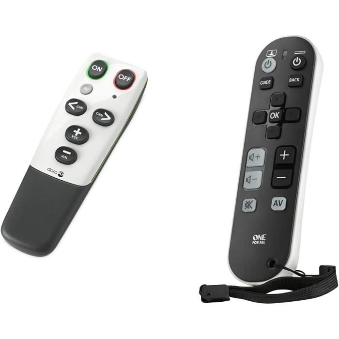 Handleeasy 321Rc-Télécommande Universelle Pour Tv Ou Chaîne Hi-Fi-Blanc ...