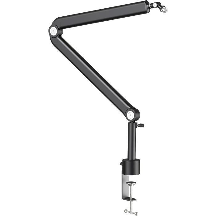 Bras Support De Microphone, Perche Micro Pour Hyperx Quadcast, Blue Yeti, Rode Et La Plupart Des ...