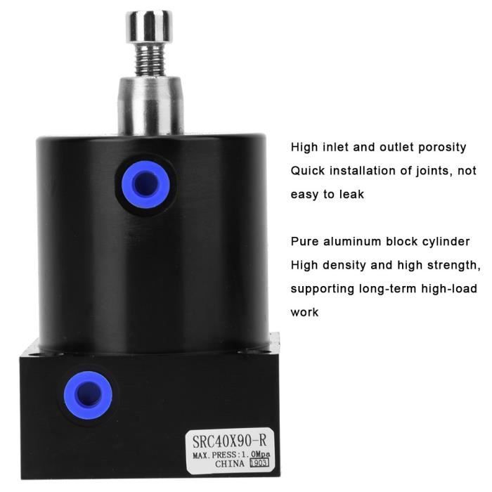 Cylindre de serrage pneumatique pivotant - CIKONIELF - SRC40 ... Cylindre de serrage pneumatique pivotant - CIKONIELF - SRC40 ...