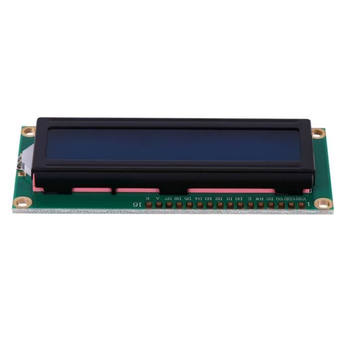 Dioche écran LCD 1602 1602 écran bleu du module d'affichage LCD avec ...