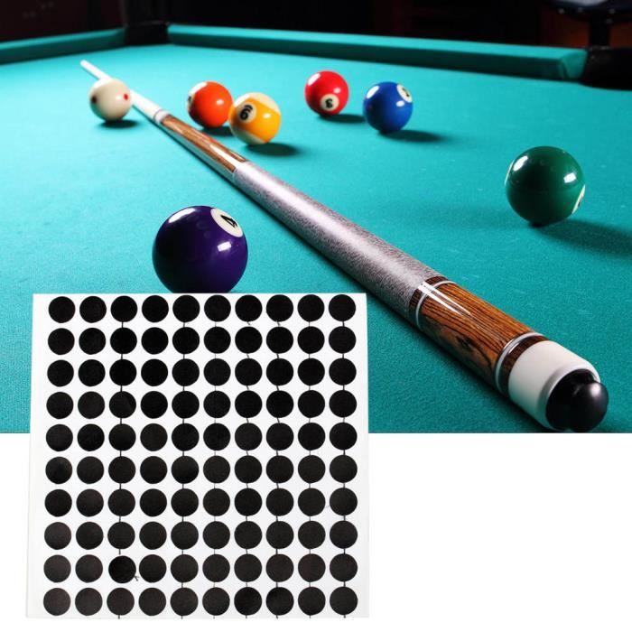 Fdit autocollant de boule de billard Billard Table Ball Point Sticker ...