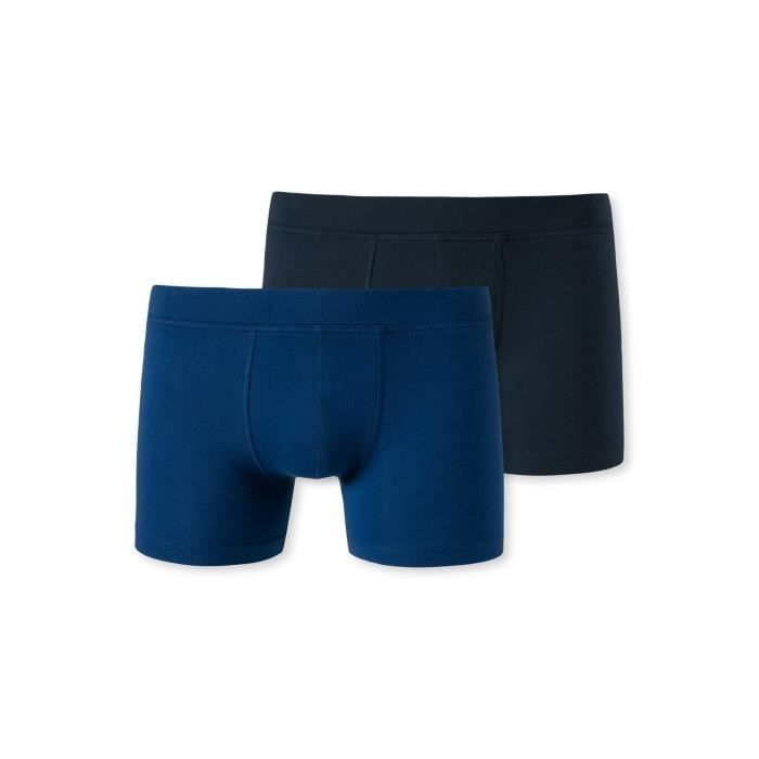 SCHIESSER Caleçon Garçon - uni, Paquet de 2 Bleu - Cdiscount Prêt-à-Porter