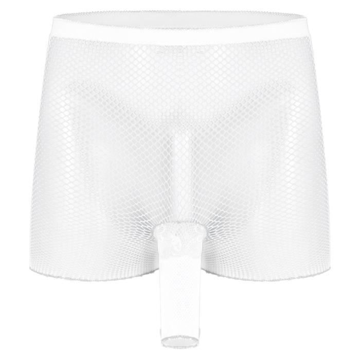 YIZYIF Boxer Eléphant Homme Sexy Boxeur Résille Caleçon Fishnet String ...