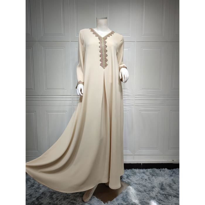 Eid Ramadan Mubarak Djellaba Robe Dubaï Musulman Abaya Femmes Islamique ...