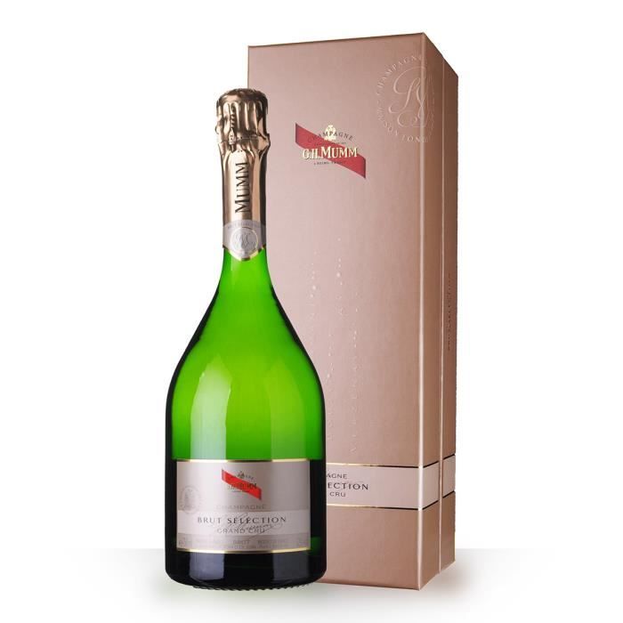 Mumm Brut Sélection 75cl - Coffret - Champagne - La cave Cdiscount