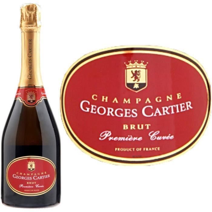 Champagne Cartier Première Cuvée x1 - La cave Cdiscount