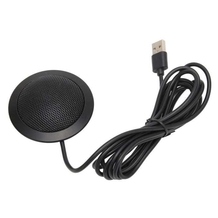 Microphone de Conférence - QIILU - Omni-directionnel 360° - Réduction ...