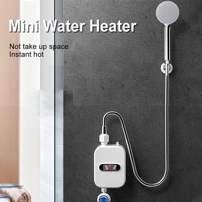 Chauffe-eau électrique instantané 220V 3500W Chauffe-eau instantané ...