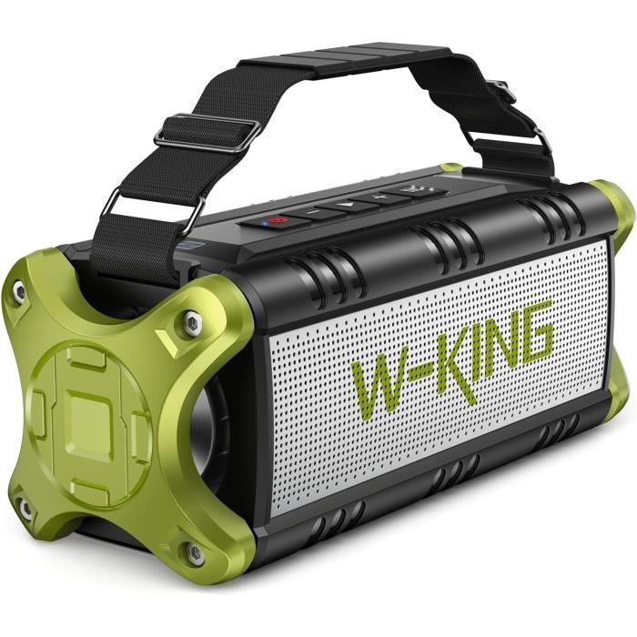 90W Peak 50W RMS Enceinte Bluetooth Puissante, Grosse Haut Parleur ...