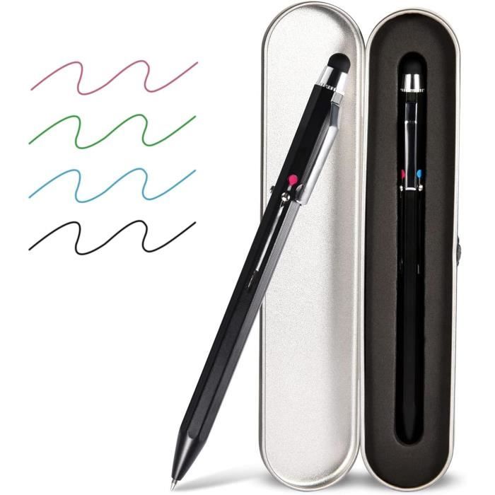 SMTTW Stylet 5 en 1 et Stylo Multicolore en Un, Stylo Multifonction ...